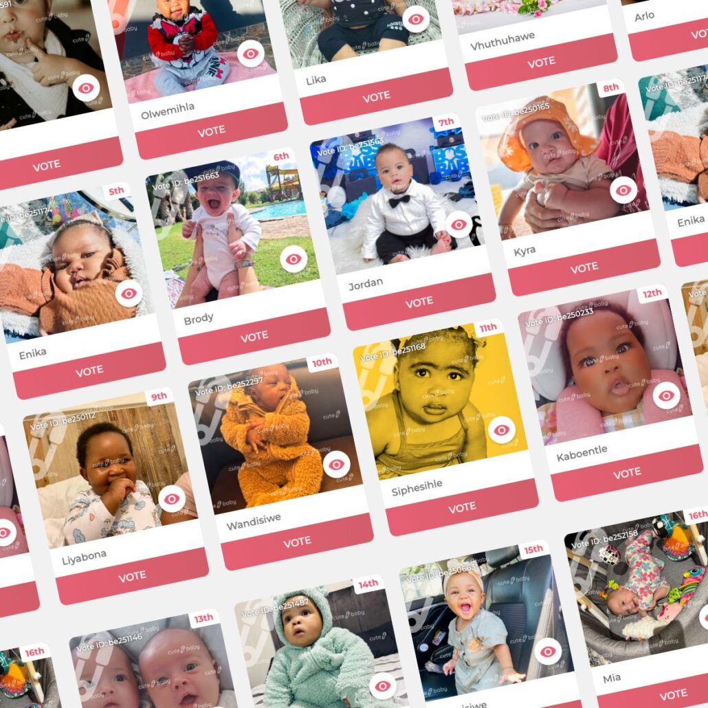 Cute Baby South Africa | SA's Original Cutest Baby Photo Contests